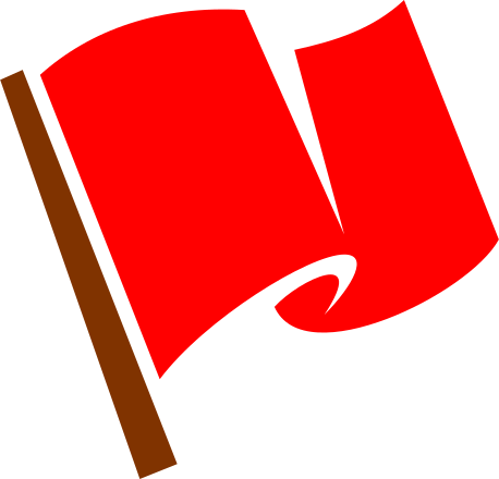 Red Flag Clip Art Image - ClipSafari