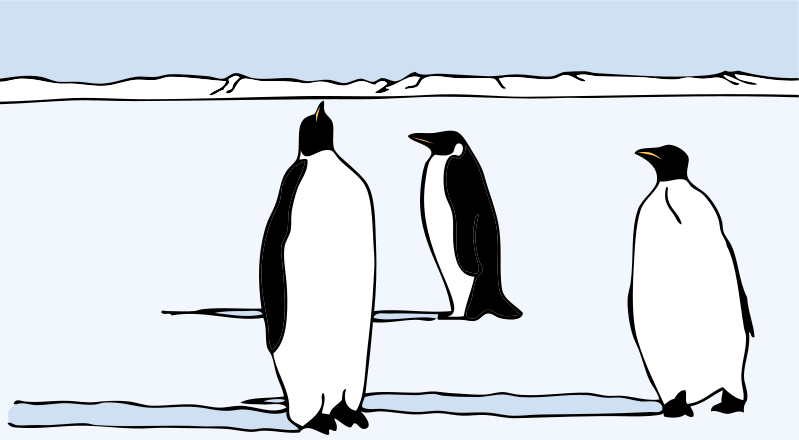 Three Penguins Clip Art Image - ClipSafari