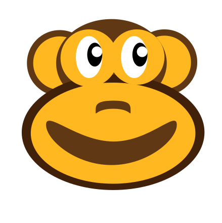 Monkey Face Clip Art Image - ClipSafari