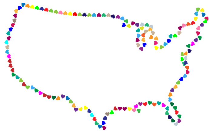 United States Map Clip Art Image - ClipSafari