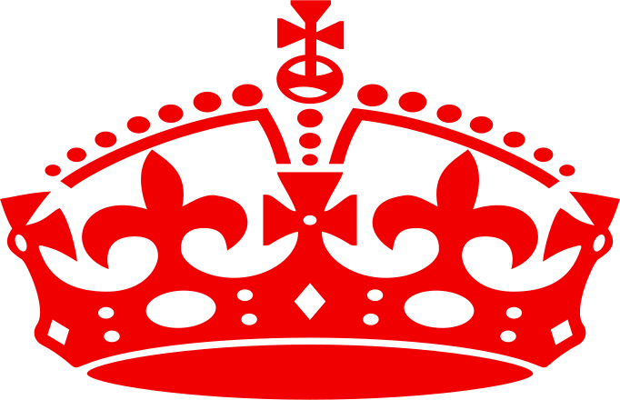 Red Crown Silhouette Clip Art Image - ClipSafari