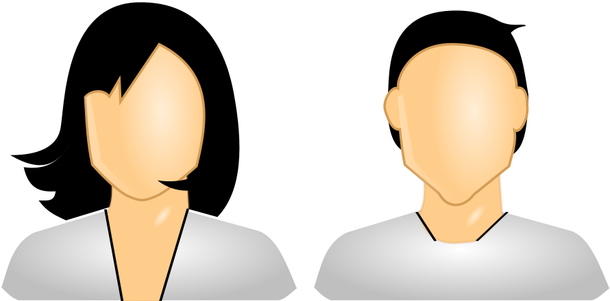 Two people Clip Art Image - ClipSafari