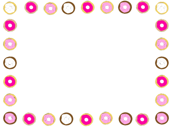 Doughnut Frame Clip Art Image - ClipSafari