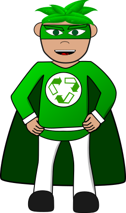 Green Superhero Clip Art Image - ClipSafari