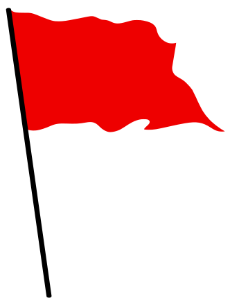 Red Flag Clip Art Image - ClipSafari