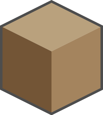 Brown Cube Clip Art Image - ClipSafari