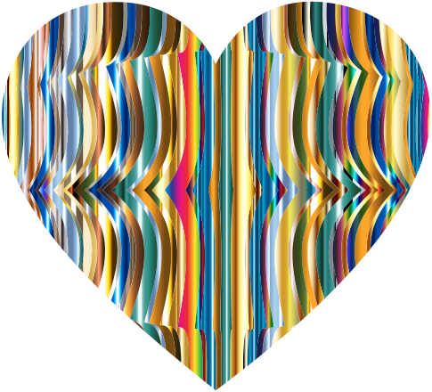 Heart of Many Colors Clip Art Image - ClipSafari
