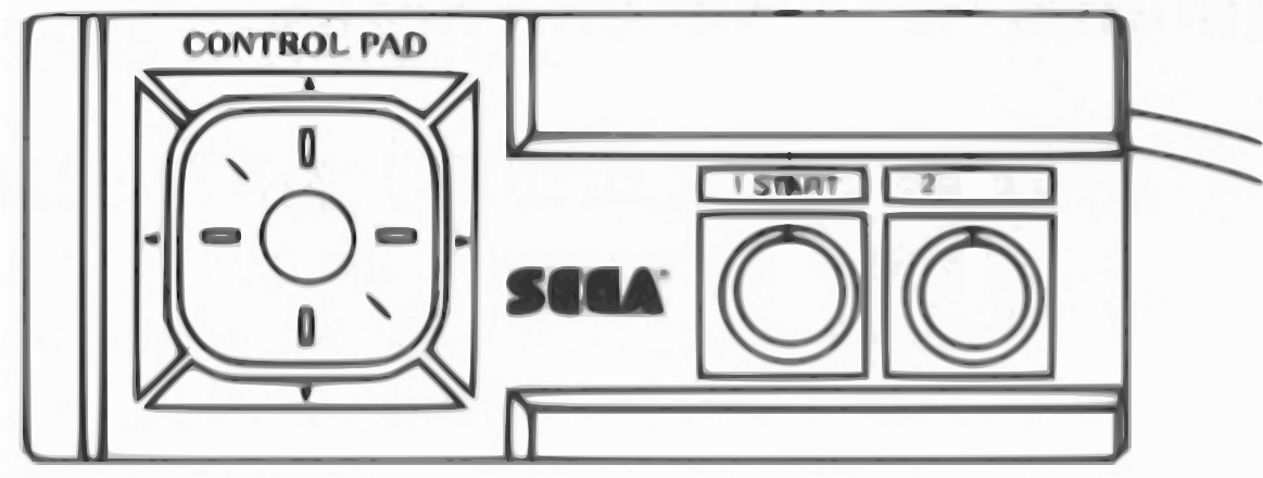 Sega Master System Controller Diagram Clip Art Image - ClipSafari
