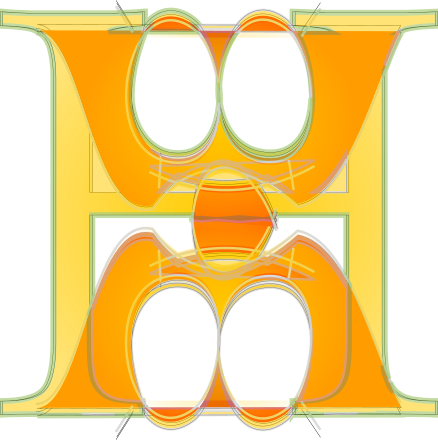 H Pattern Clip Art Image - ClipSafari