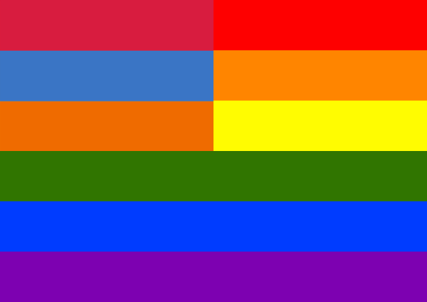 Rainbow Flag Clip Art Image - ClipSafari
