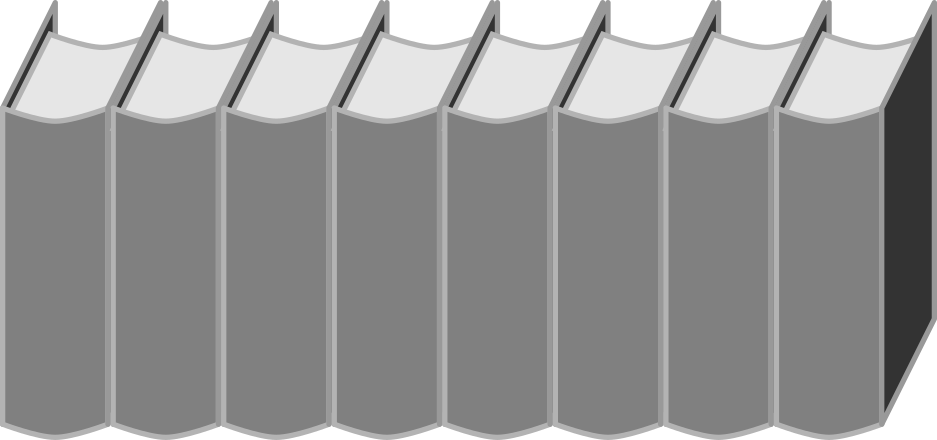 Gray Books Clip Art Image - ClipSafari