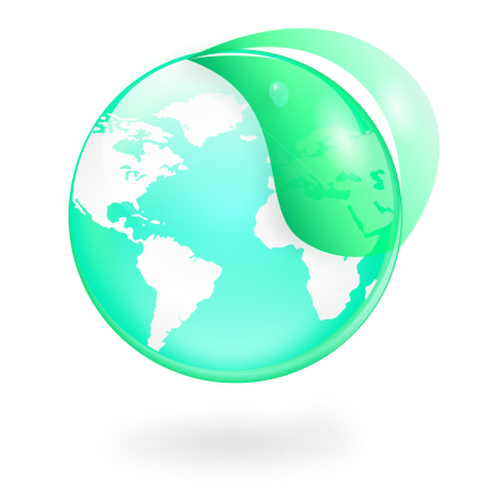 Green Globe Clip Art Image - ClipSafari