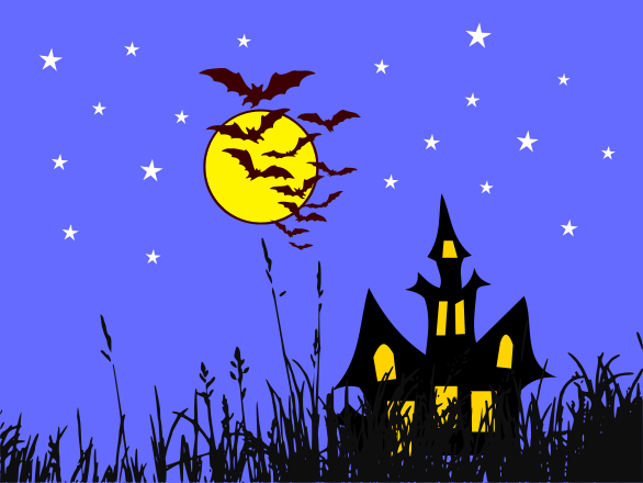 Halloween Night Clip Art Image - ClipSafari