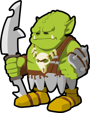 Cartoon Orc Clip Art Image - ClipSafari