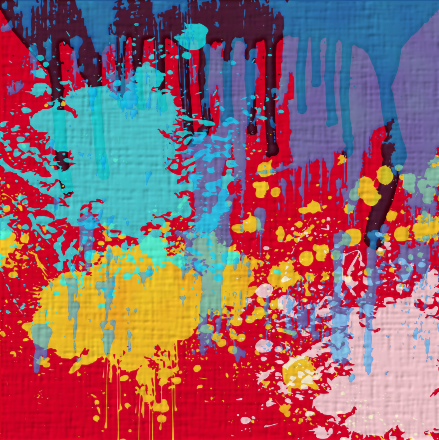 Colorful Abstract Painting Clip Art Image - ClipSafari