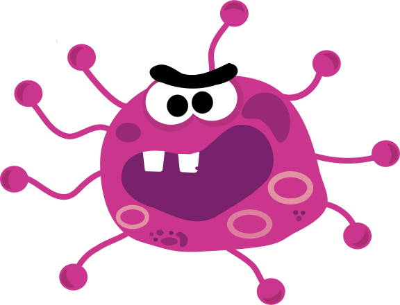 Cartoon Virus Clip Art Image - ClipSafari