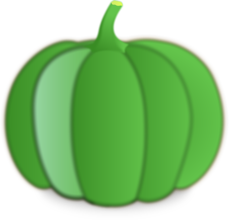 Green Pumpkin Clip Art Image - ClipSafari