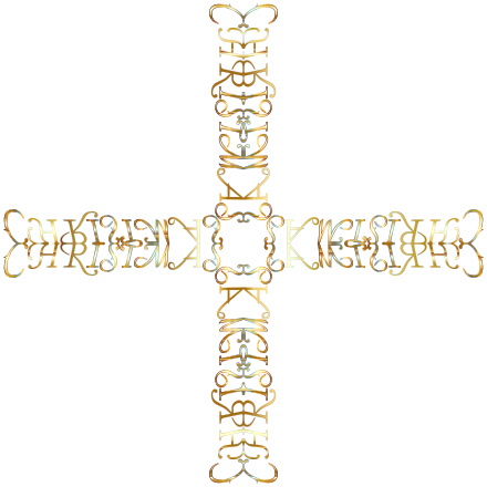 Golden Cross Clip Art Image - ClipSafari