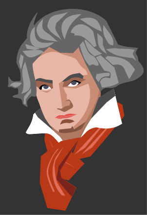 Beethoven Poster Clip Art Image - ClipSafari