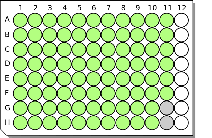 Microplate Drawing Clip Art Image - ClipSafari