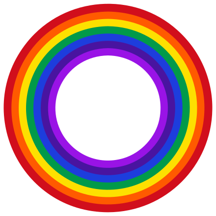 Rainbow Circle Clip Art Image - ClipSafari