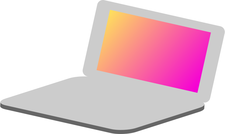 Laptop Pink Screen Clip Art Image - ClipSafari