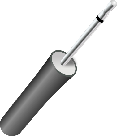 Audio plug, mono Clip Art Image - ClipSafari