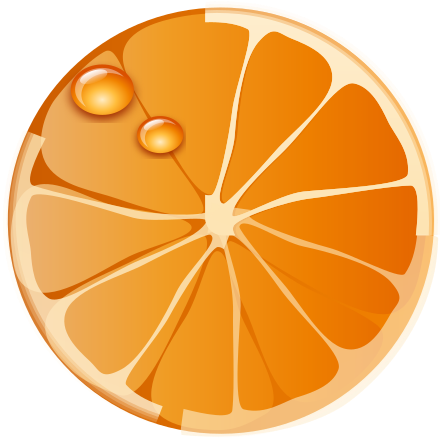 Orange Slice Clip Art Image - ClipSafari