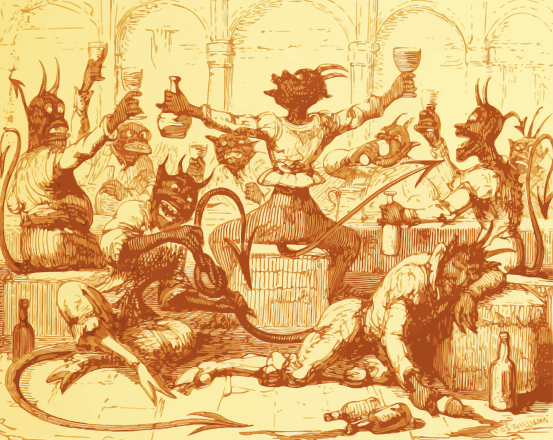 Party devils Clip Art Image - ClipSafari