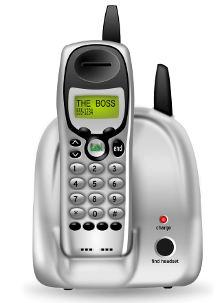 The Boss Phone Clip Art Image - ClipSafari