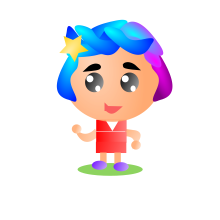 Blurry Cartoon Character Clip Art Image - ClipSafari