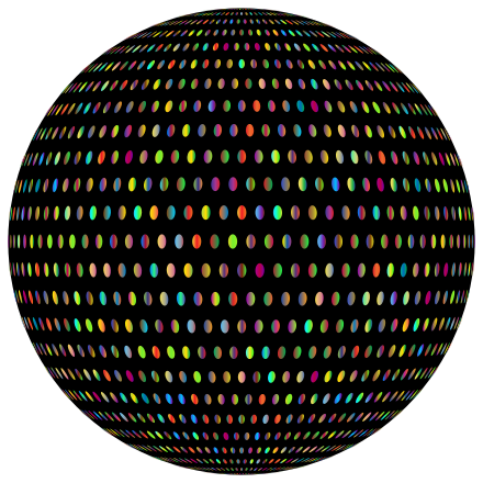 Colorful Dots Sphere Clip Art Image - ClipSafari