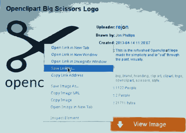 Openclipart Big Scissors Logo Clip Art Image - ClipSafari
