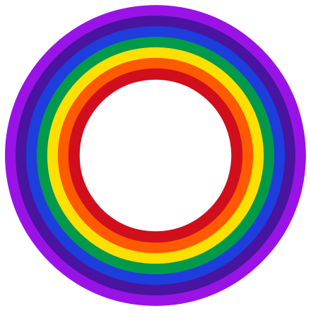 Rainbow Circle Clip Art Image - ClipSafari