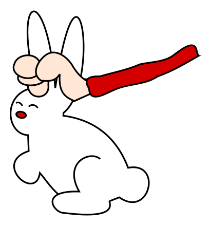 Hanging Rabbit Clip Art Image - ClipSafari