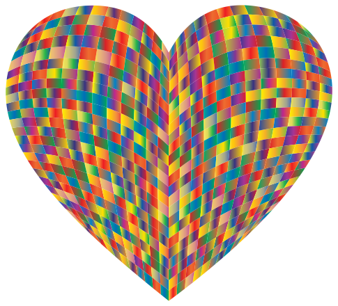 Colorful Heart Clip Art Image - ClipSafari