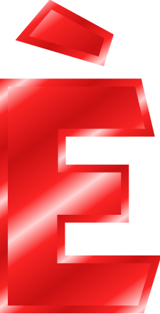 Red Letter E Clip Art Image - ClipSafari