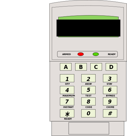 Keypad Clip Art Image - ClipSafari