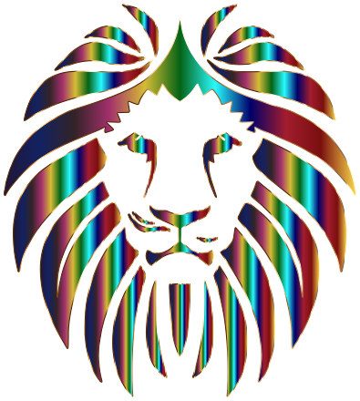 Rainbow Lion Clip Art Image - ClipSafari
