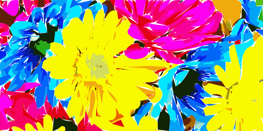 Colorful Flowers Clip Art Image - ClipSafari