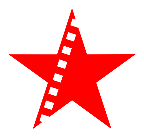 Red Star Cinema Clip Art Image - ClipSafari