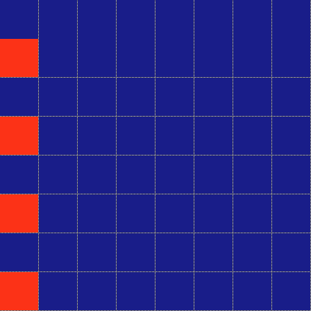 Blue and Red Pixel Map Clip Art Image - ClipSafari