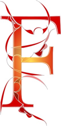 Fancy F Clip Art Image - ClipSafari