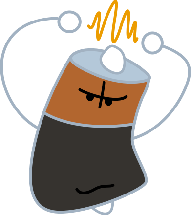 Angry Battery Clip Art Image - ClipSafari