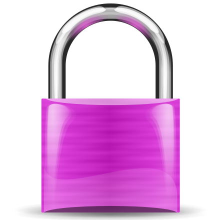 Pink Lock Clip Art Image - ClipSafari
