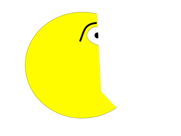 Yellow Pacman Clip Art Image - ClipSafari
