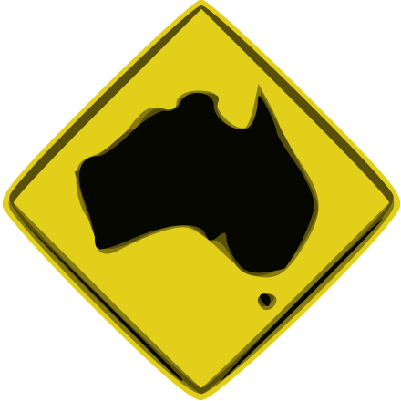 Australia Map Sign Clip Art Image - ClipSafari