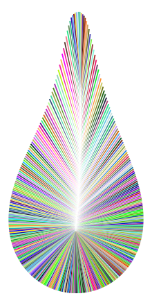 Colorful Tear Drop Clip Art Image - ClipSafari