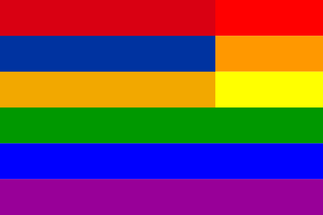 Rainbow Flag Clip Art Image - ClipSafari
