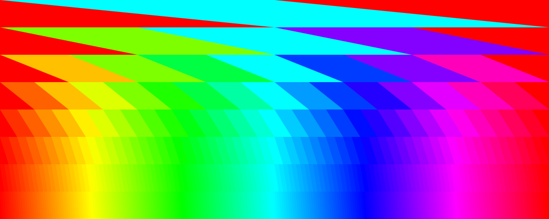 Distorted Rainbow Colors Clip Art Image - ClipSafari